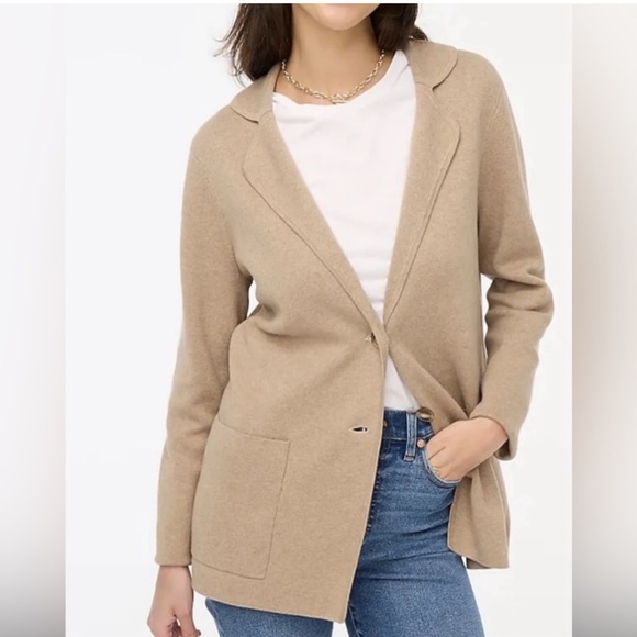 J Crew Factory Sweater Blazer